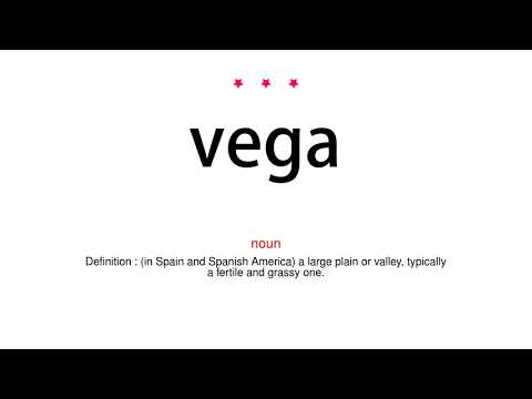 How to pronounce vega - Vocab Today