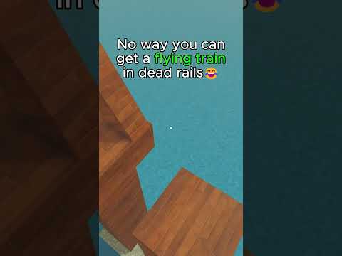 FLYING TRAIN in Dead Rails Roblox Update (No Script):Dead Rails Myths Speedrun Tips Guide #deadrails