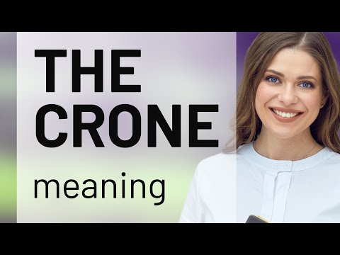 Understanding "The Crone" in English Language