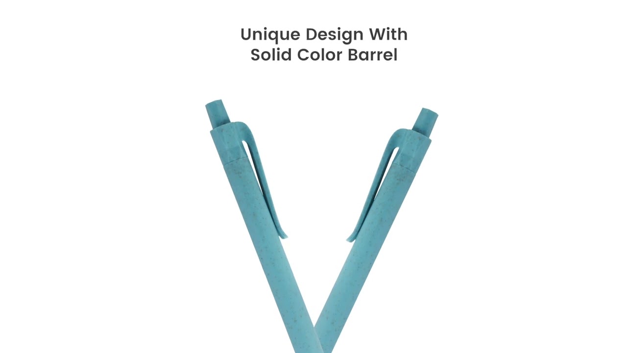 Eco Friendly Wheat straw Pens with 95% biodegradability