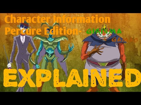 Character Information Percure Edition- Girinma and Gamao