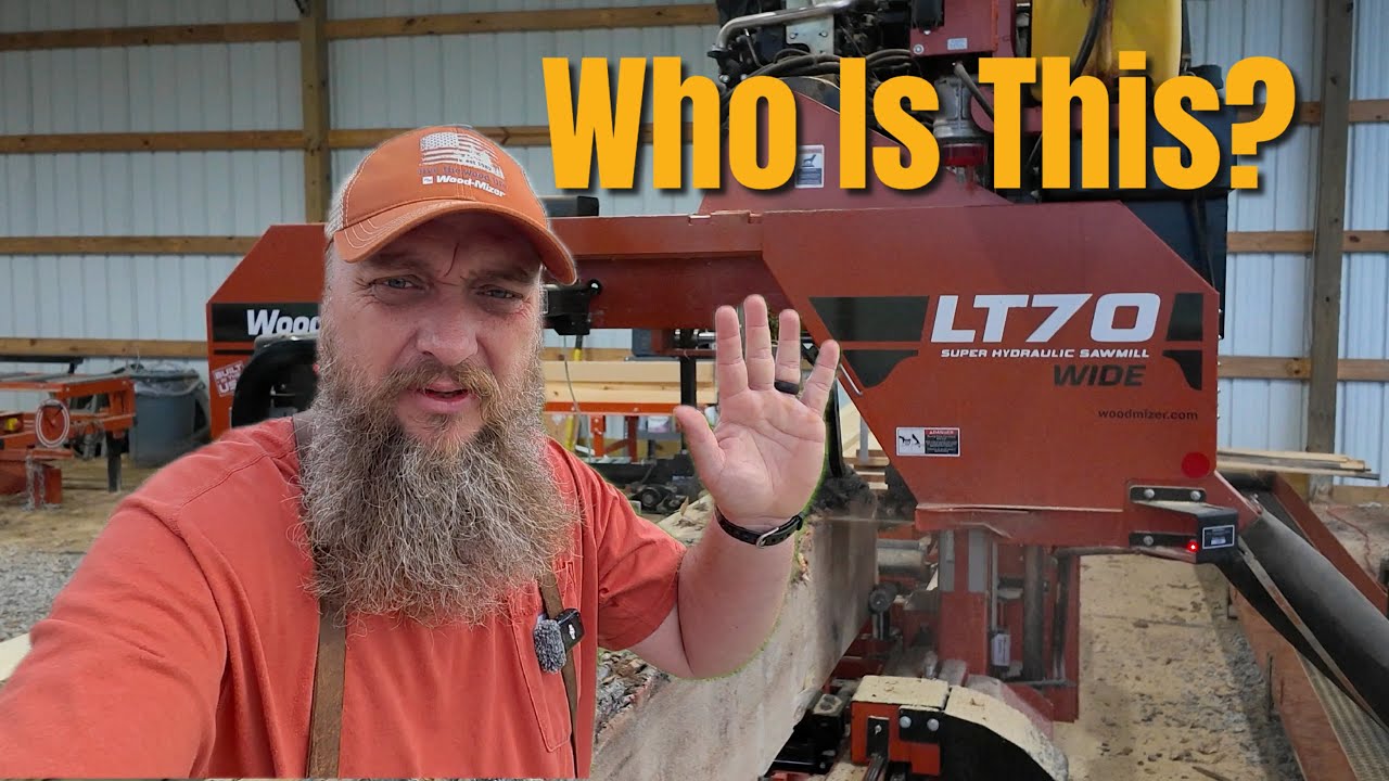 Spreading Fertilizer… Then a Trespasser Showed Up at the Sawmill