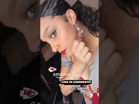 AMAZON FINDS With LINKS! πβ€οΈ KANSAS CITY CHIEFS Earrings! #Shorts