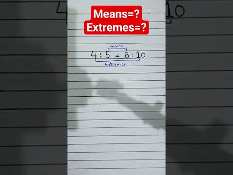 Means & Extremes=? #math #mean #shorts #extreme #trending #shortsfeed #viral #1k #viralshorts