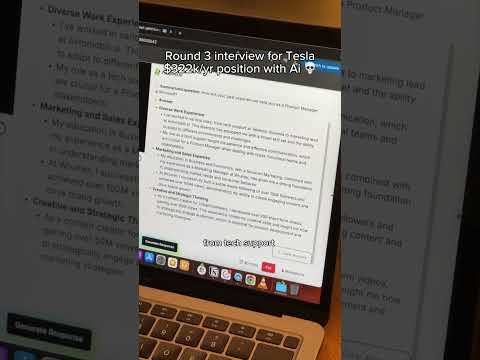 AI on the job interview is insanee #jobinterview