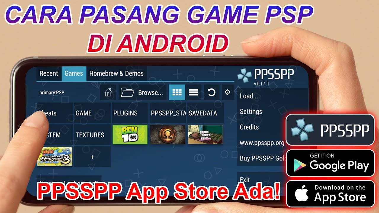 How to Play PSP Games on Android or iPhone! | PPSSPP