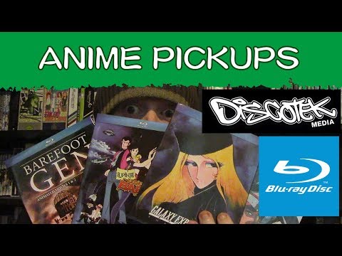 ANIME PICKUPS | Discotek Media Blu Ray Haul
