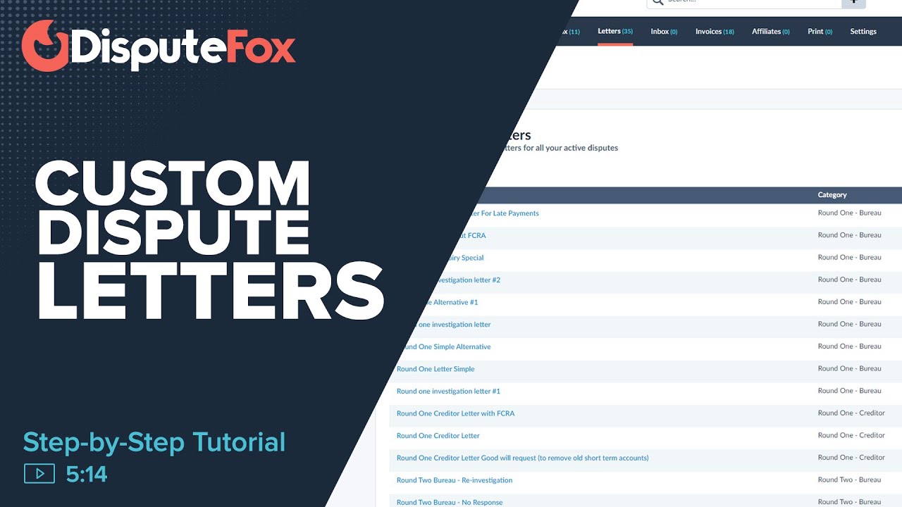 Training - Letter Templates Explained