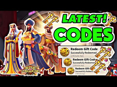 Latest! Code Rise Of Kingdoms | New Rise Of Kingdoms Codes 2025 • ROK Codes