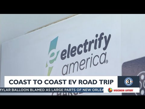 Coast-to-coast EV road trip