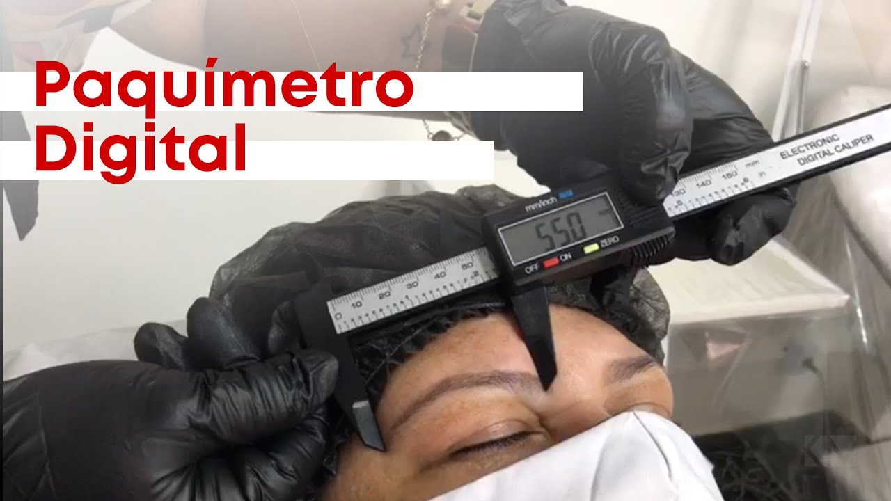 Paquímetro Digital no Design de Sobrancelhas | #paquimetrodigital #designdesobrancelhas