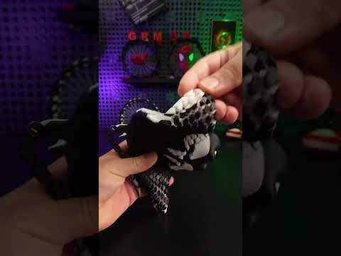 3D Printed Manny The Manta Ray🐠#3dhojor #3dprinter #3dprinting #mantaray #fishing #asmr #community