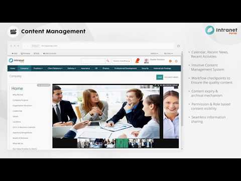 KNOWARTH Corporate Intranet Portal Demo