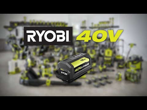 Gas-Like POWER. Cordless CONVENIENCE. | RYOBI 40V Lithium Batteries