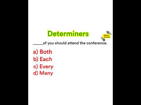 #determiners #grammar #mcq @shorts @Monikaacademy