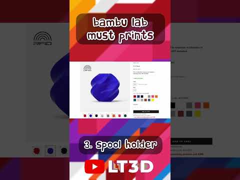 Bambu Lab Must Prints: Part 3 - Reusable Spool