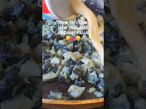 HOW TO COOK NEW ZEALAND CREAMY PAUA