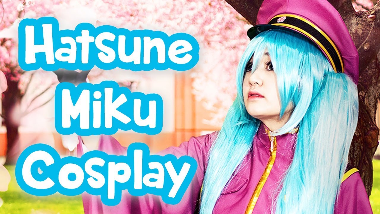 Hatsune Miku Senbonzakura Cosplay Makeup