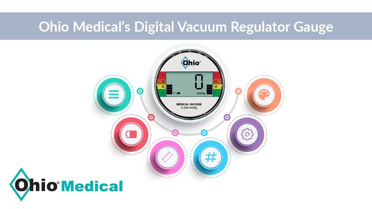 Ohio Medical's Digital Suction Regulators