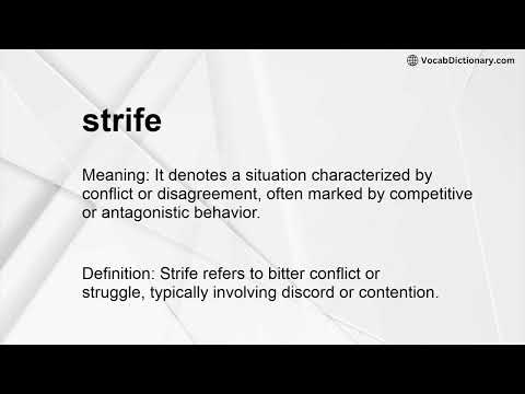 strife Meaning