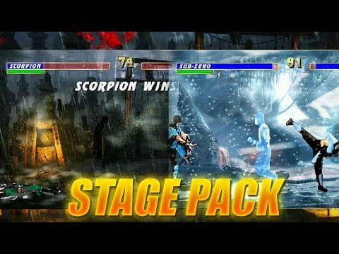 Mortal Kombat Stage Packs Downloable  #2 [Suitable for any version]