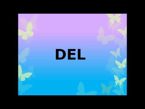 Learn English Reading Three Letter Words ending with EL