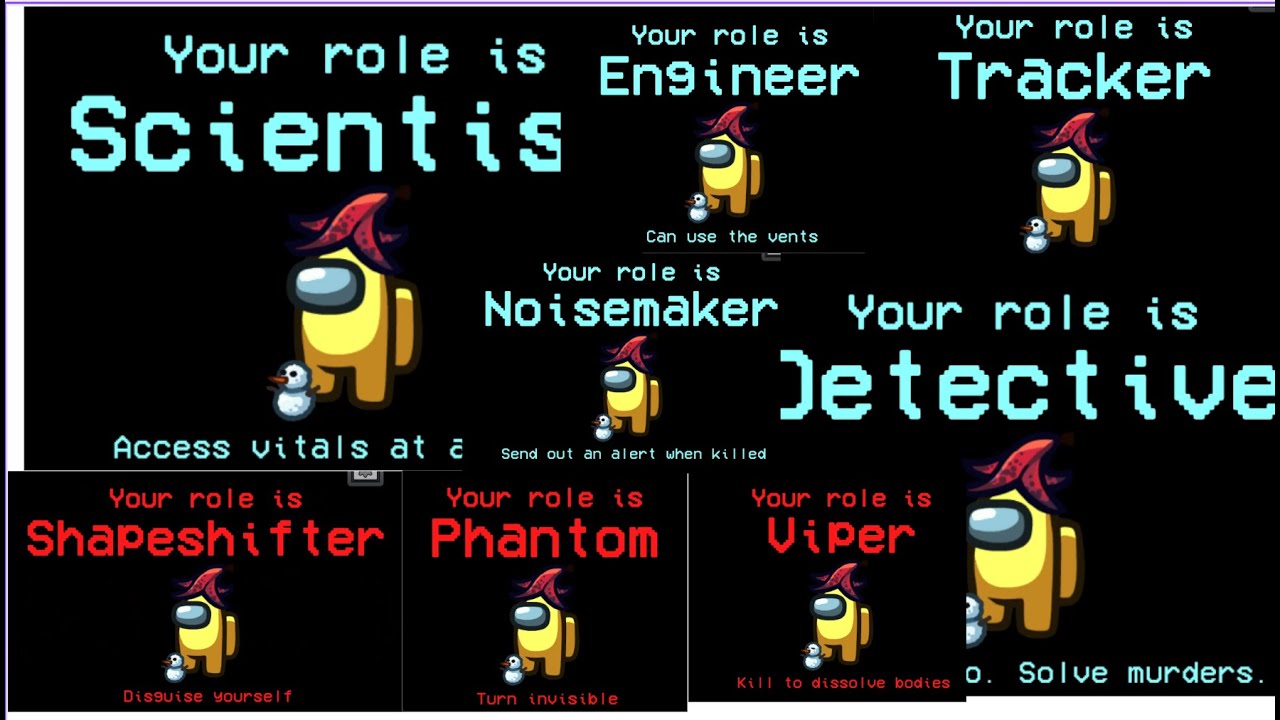 Among Us - All Base Game Roles Explained