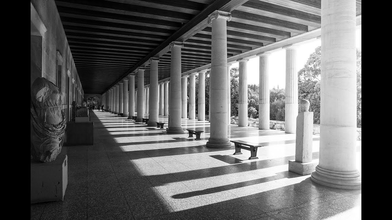 Stoa de Atalo en el ágora de Atenas  (159-148 aC)