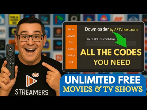 Unlock Hidden Apps on Fire Stick & Android TV FREE Movies & TV Shows Downloader Secret Codes