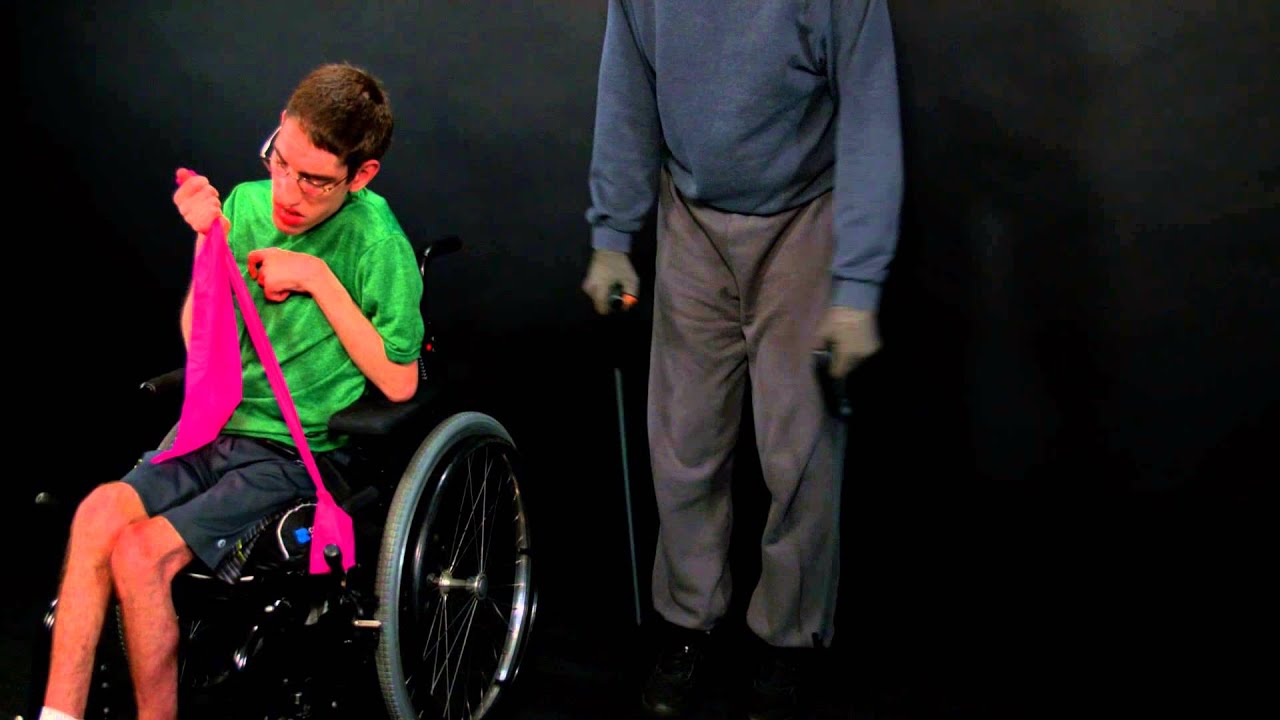 Adaptive Exercises: Arm Raises