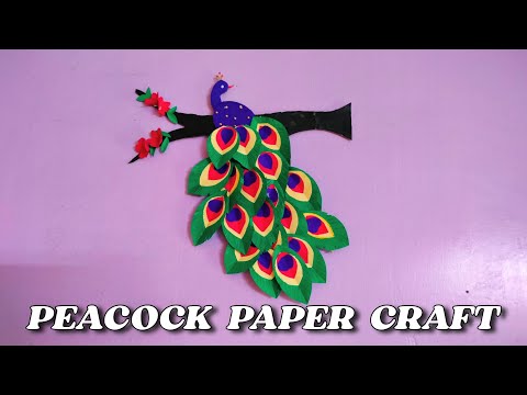 Beautiful Peacock 🦚 Paper Craft | Dk designs |