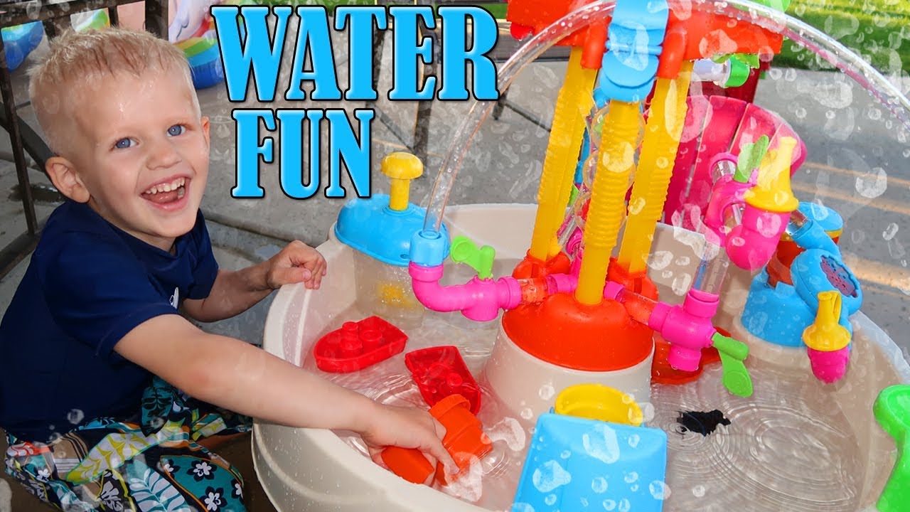 Little Tikes Fountain Factory Water Table Playtime