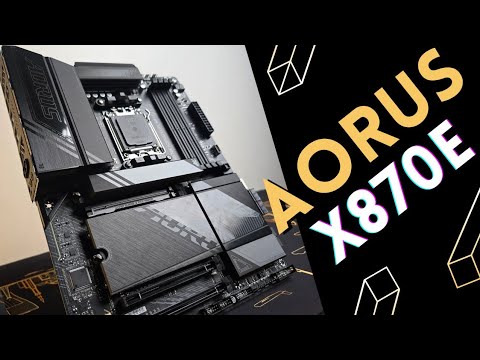First Look at the AORUS X870E Elite WiFi 7