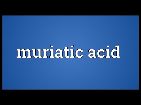Muriatic acid Meaning