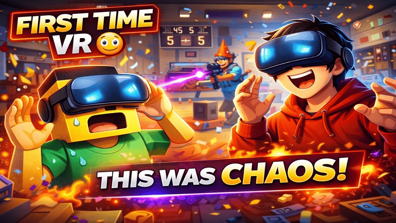 We Played Rec Room VR for the FIRST Time… This Was CHAOS 😳
