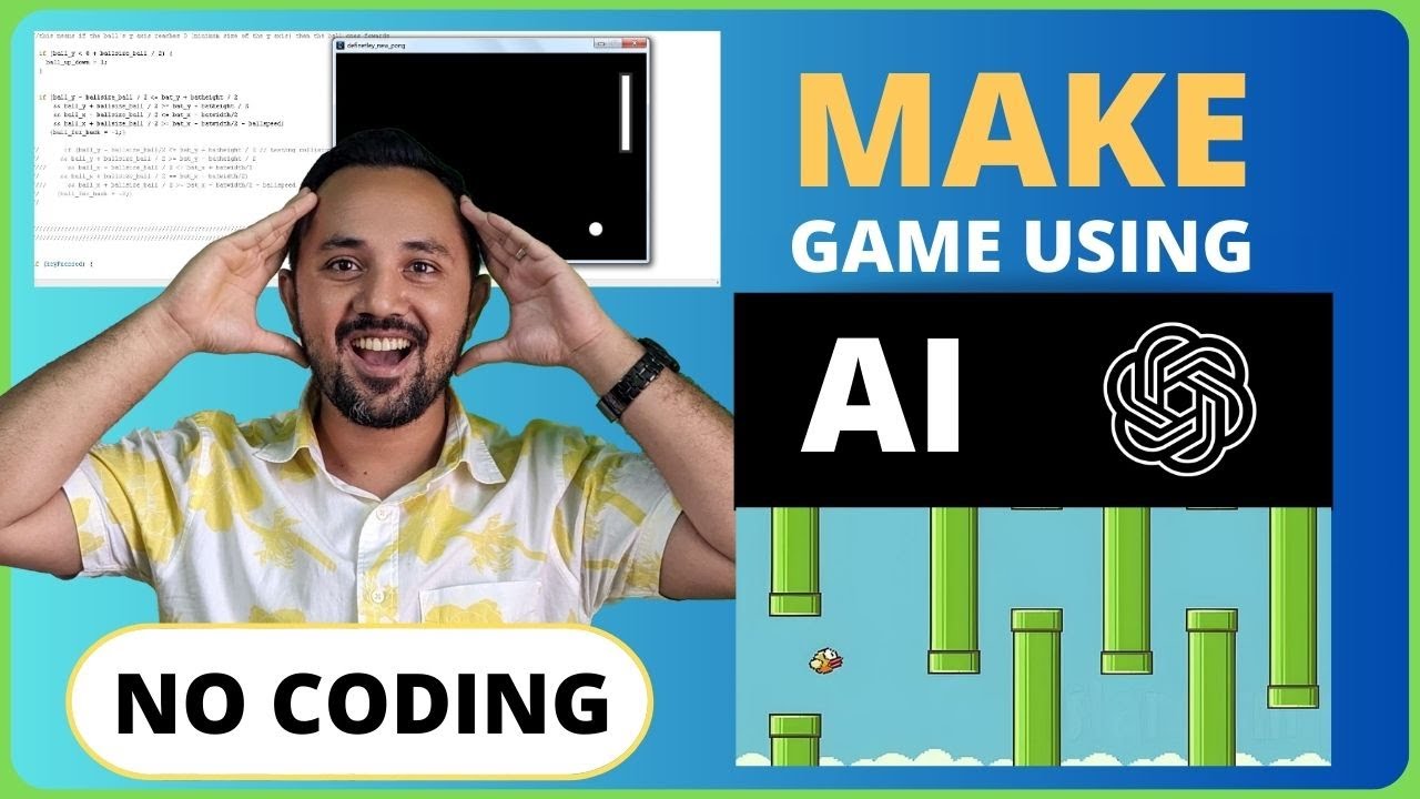 Creating Online Games with HTML, CSS, and JavaScript using AI ChatGPT | No Coding