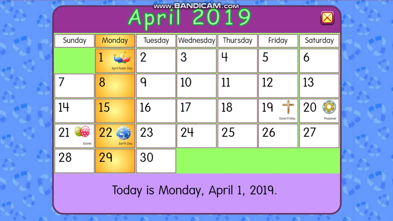 April 2019 is here