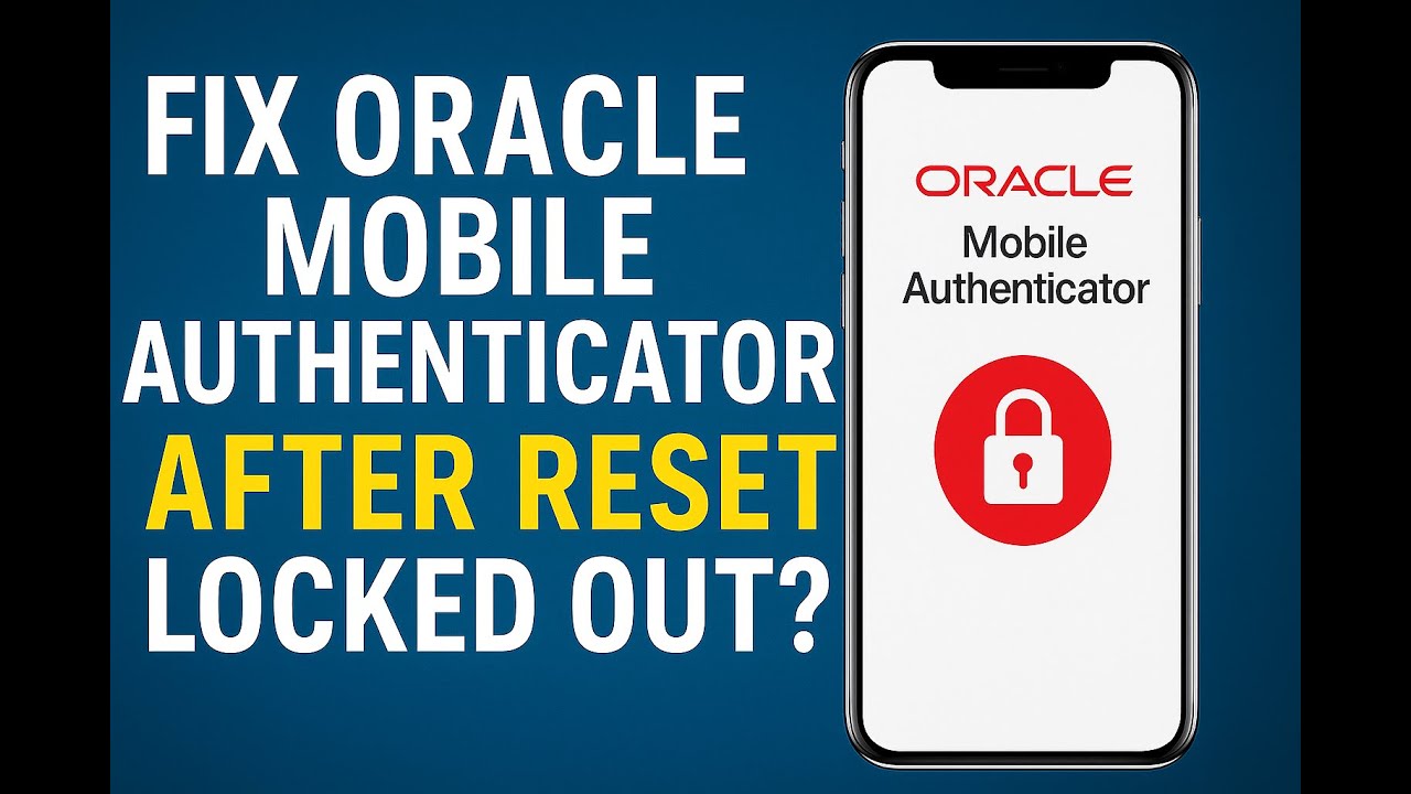 Oracle Mobile Authenticator Fixed (Live Proof!) 🚨