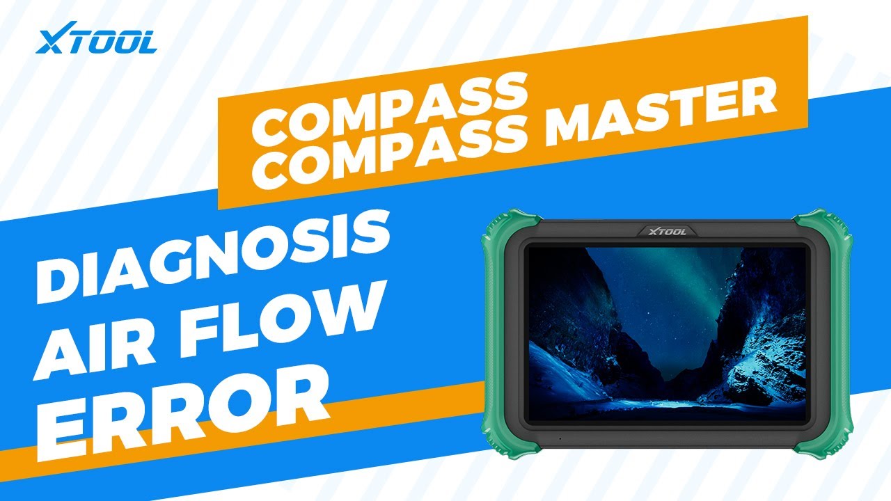 Diagnosing Air Flow Sensor Errors with XTOOL COMPASS | Real-Time MAF Repair Demo