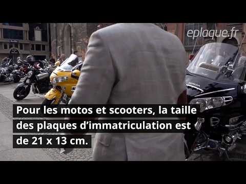 Homologation des plaques d'immatriculation : à savoir