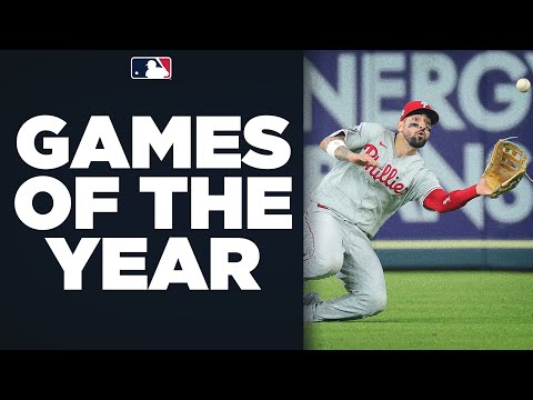 The Top 10 games of the 2022 MLB season!!