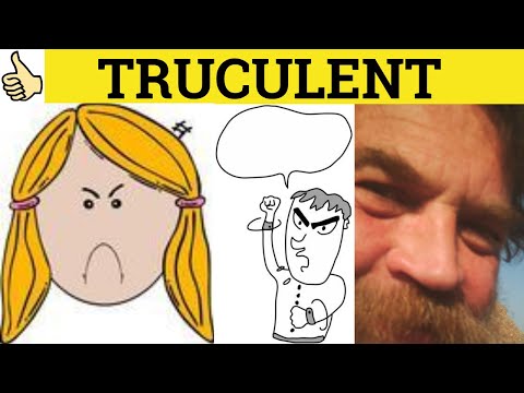 🔵Truculent Meaning - Truculence Examples - Truculent Definition - Formal - Truculent Truculence