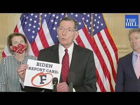 Barrasso TORCHES Harris and Biden over border crisis