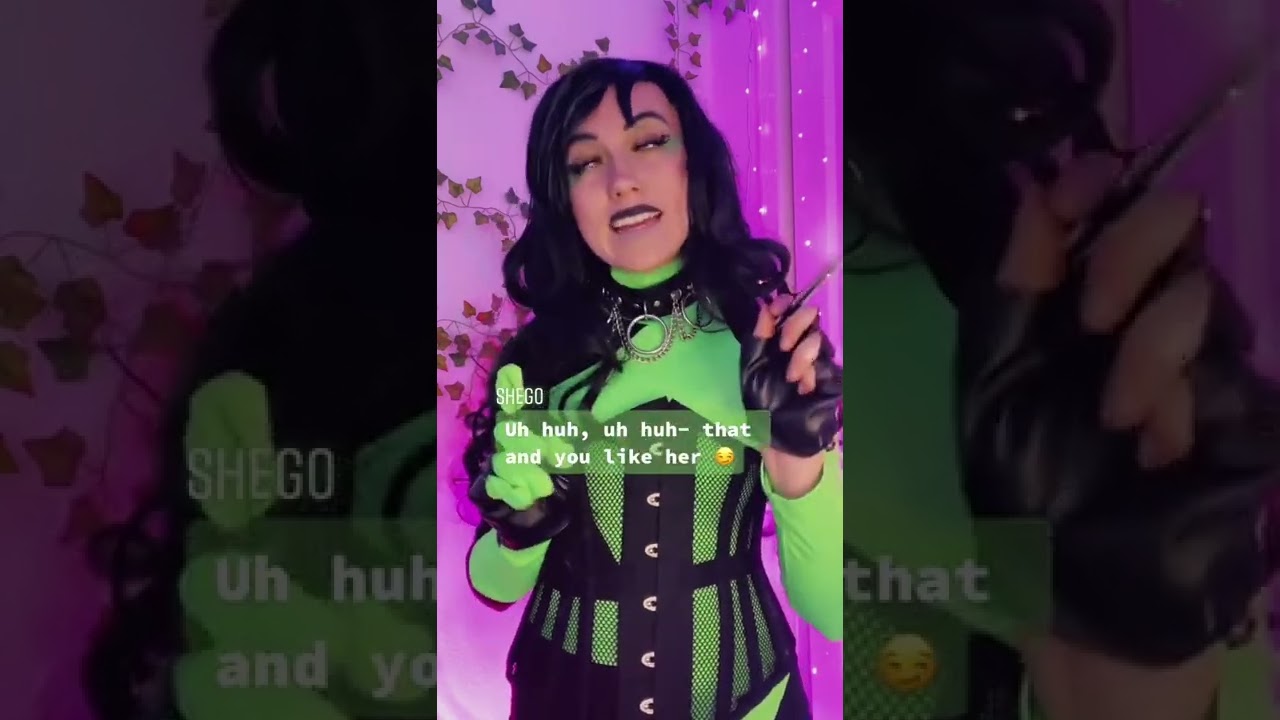Shego exposing Drakken 😌💚🔥 #shego #kimpossible #cosplay #shorts