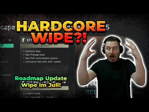 Hardcore Wipe Confirmed! - Roadmap Update - Escape from Tarkov