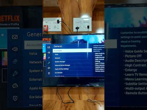 How to turn off voice guide settings in TV!  #youtubesearch #youtubeshorts #googleassistant #shorts