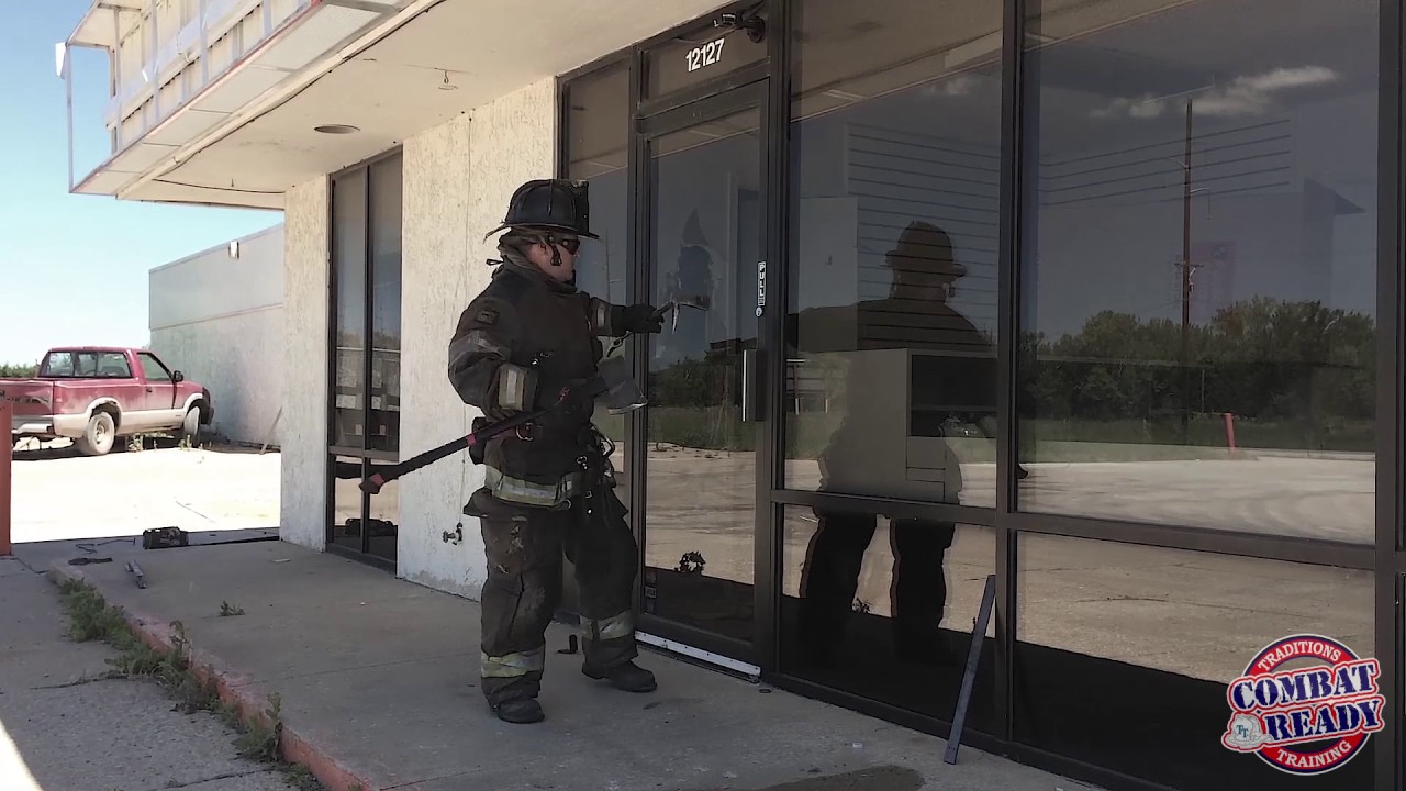 Conventional Forcible Entry  on Storefront