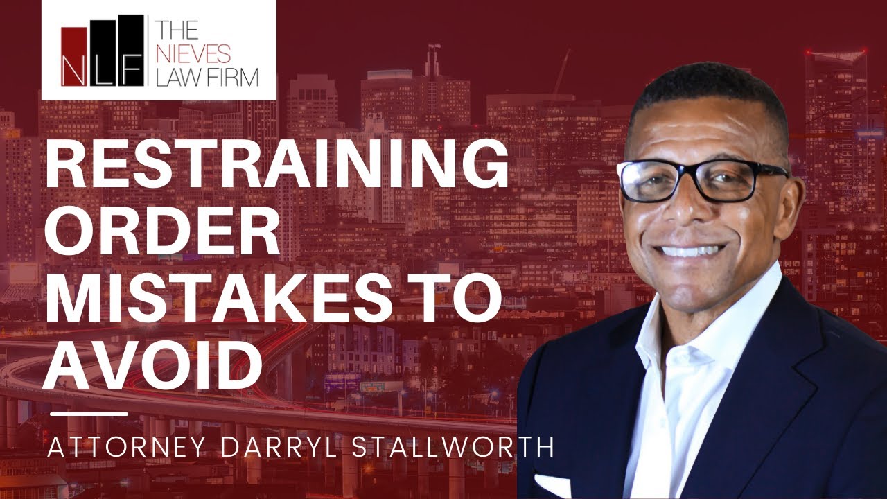 Top Five Things You Need to Know About Restraining Orders in California