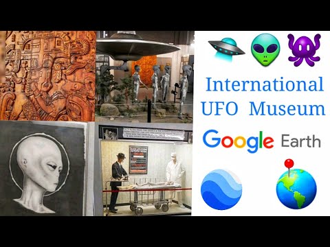 International UFO Museum on Google Earth - COMMON THEORY OF PRB... #Aliens #UFO #Googleearth