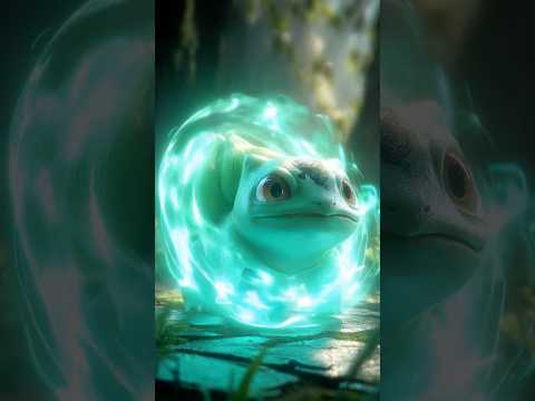 Bulbasaur Ai evolution #pokemon #bulbasaur #animetransformation #aigenerated #aiart #reels #klingai